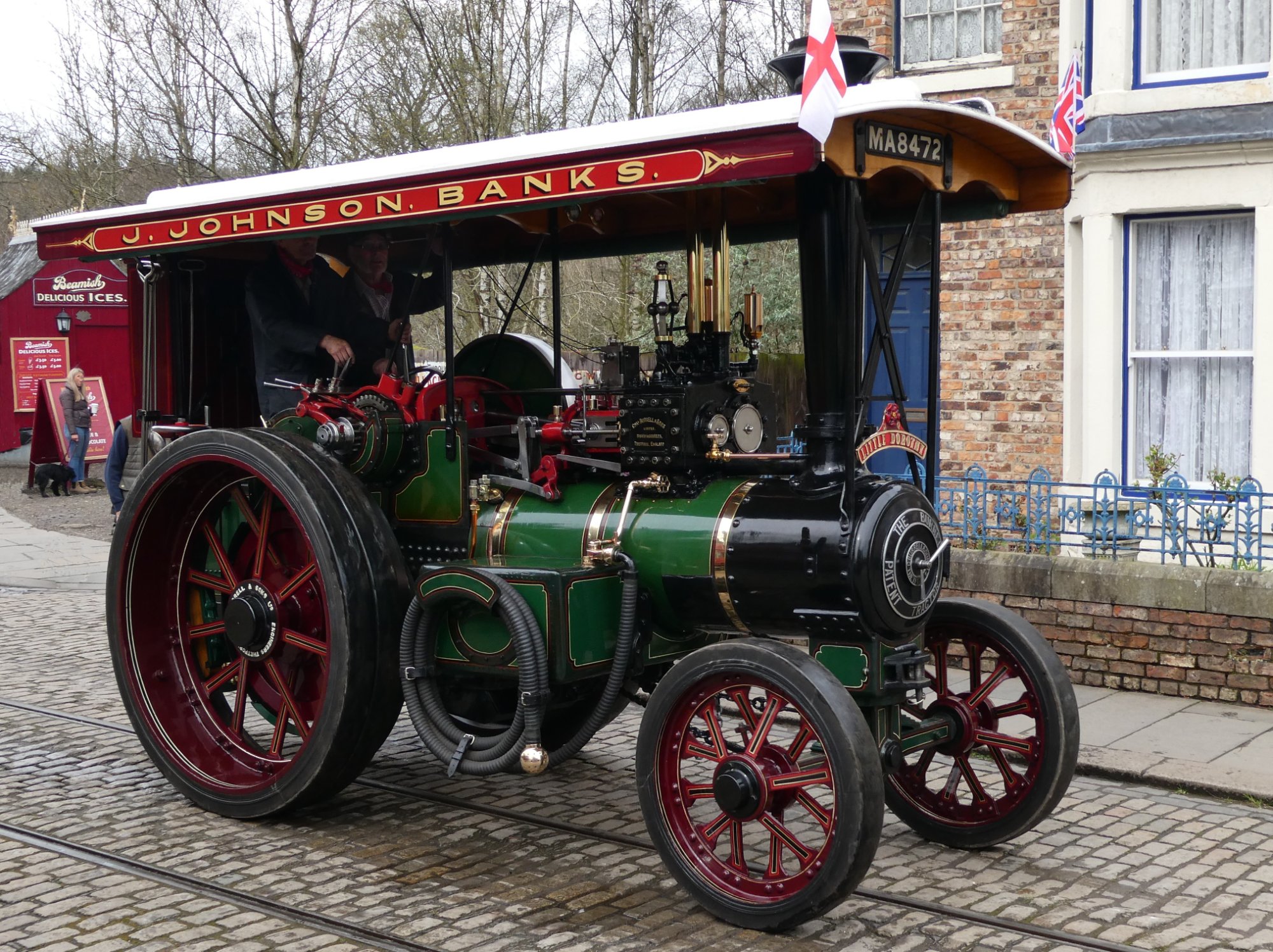 Solve Burrell Steam Tractor No.3862 'Little Dorothy' jigsaw puzzle ...