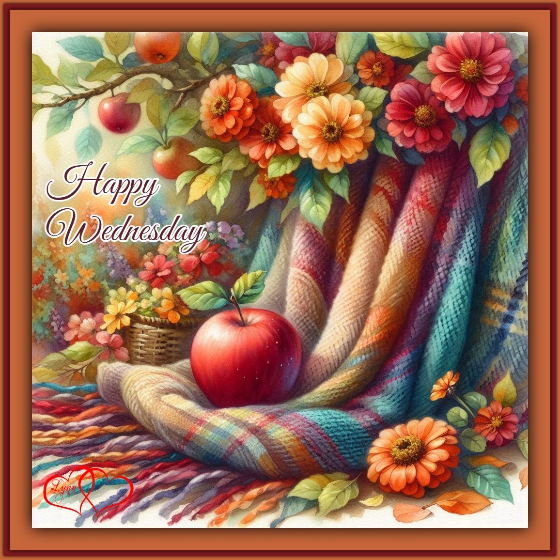 Solve Good morning - Happy Wednesday! jigsaw puzzle online with 64 pieces