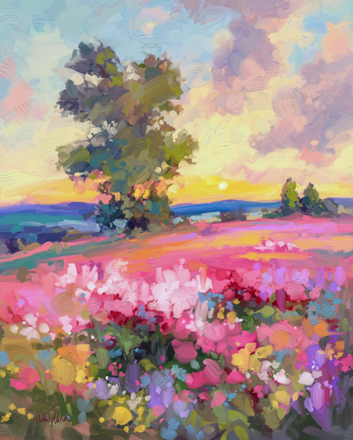 Jigsaw Puzzle | 99 pieces | Spring colorful moment | Jigidi