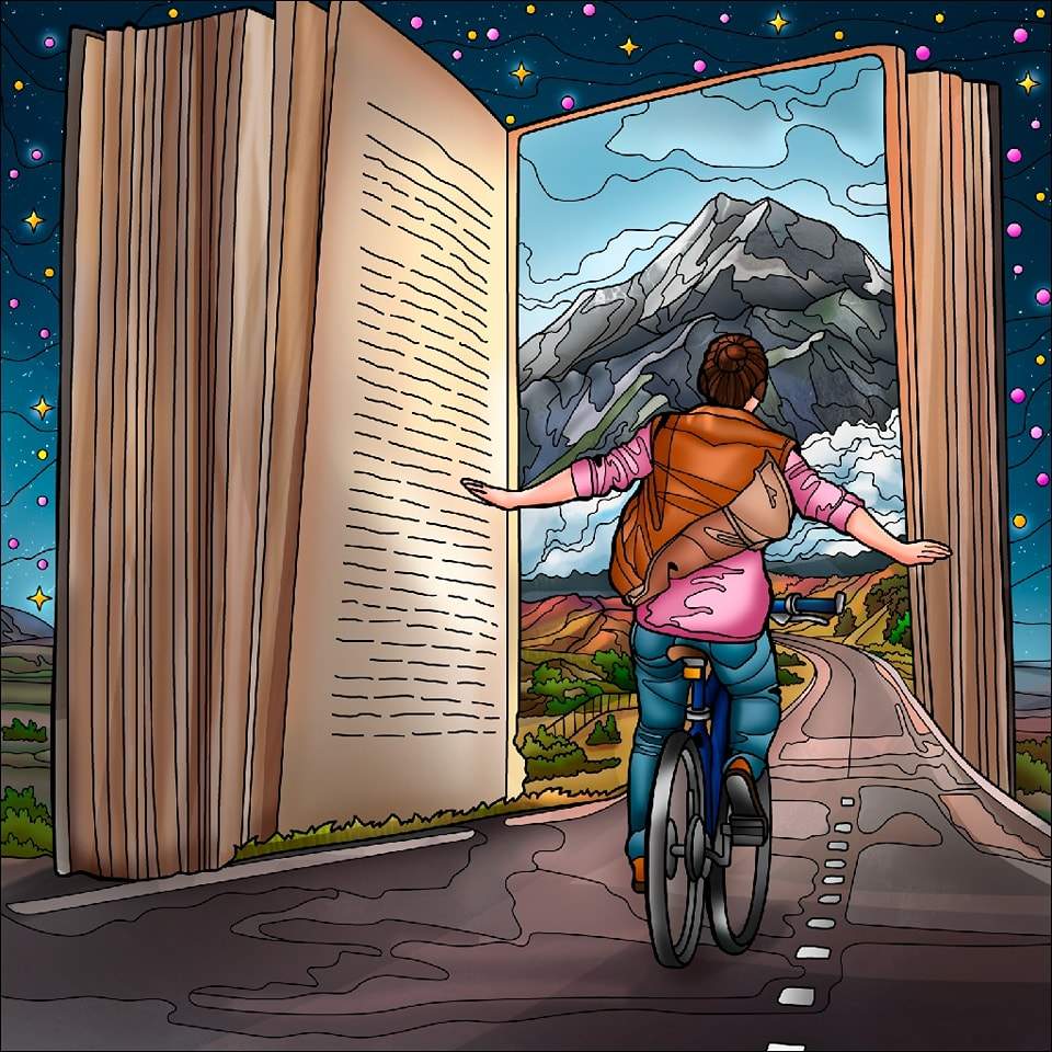 Solve Heading For An Adventure jigsaw puzzle online with 25 pieces