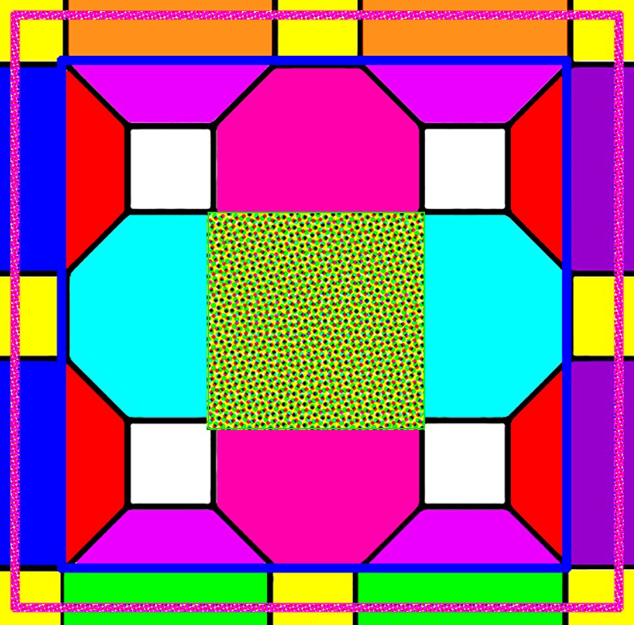 Solve Firkanter i firkanter jigsaw puzzle online with 240 pieces