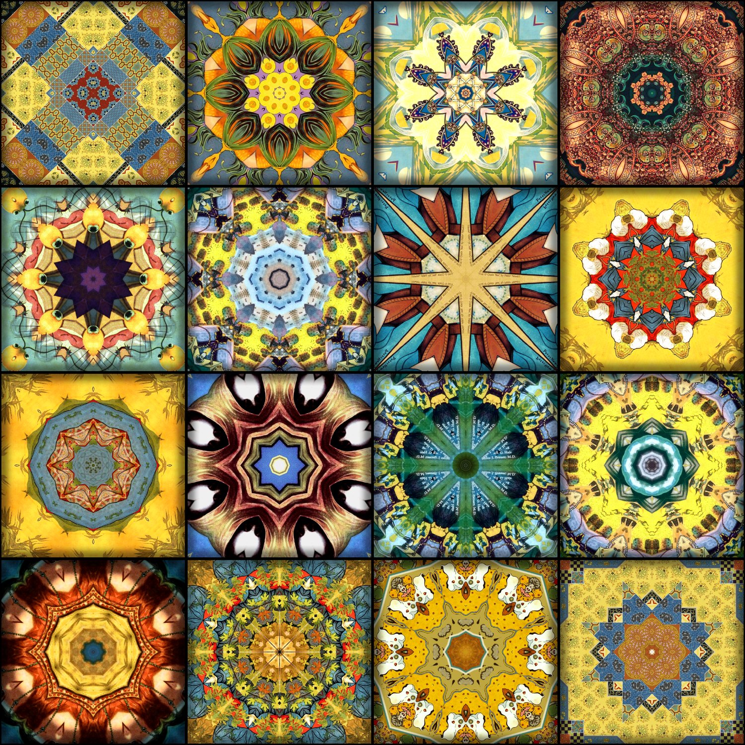 Solve Amber and Aqua 1 jigsaw puzzle online with 256 pieces