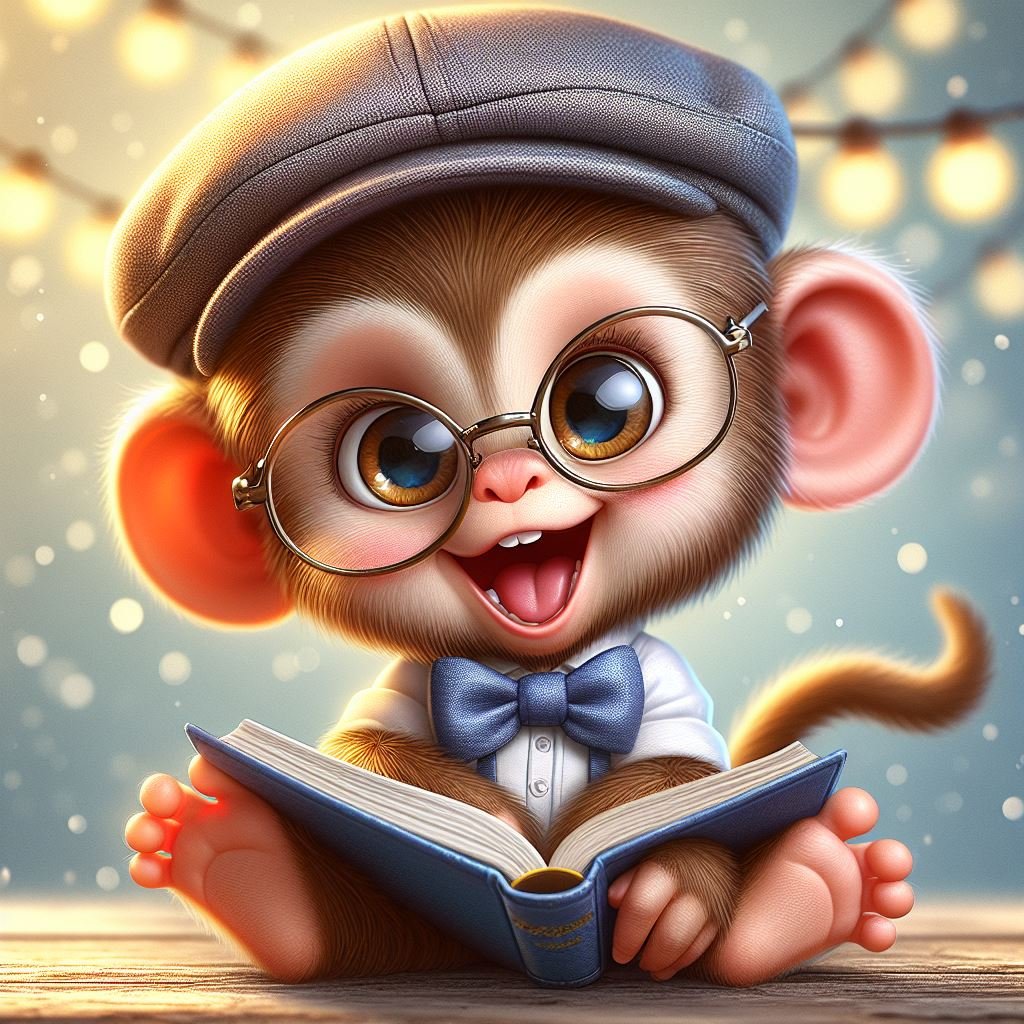 Solve MONKEY BUSINESS jigsaw puzzle online with 225 pieces