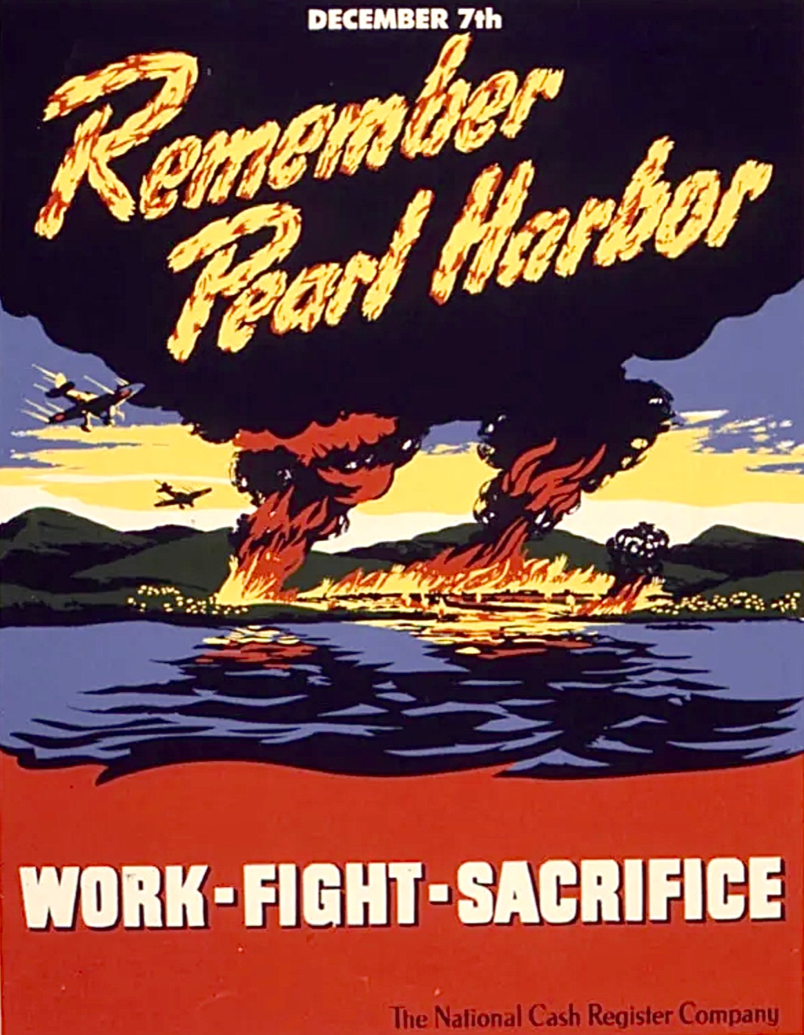 Solve Remember Pearl Harbor jigsaw puzzle online with 63 pieces