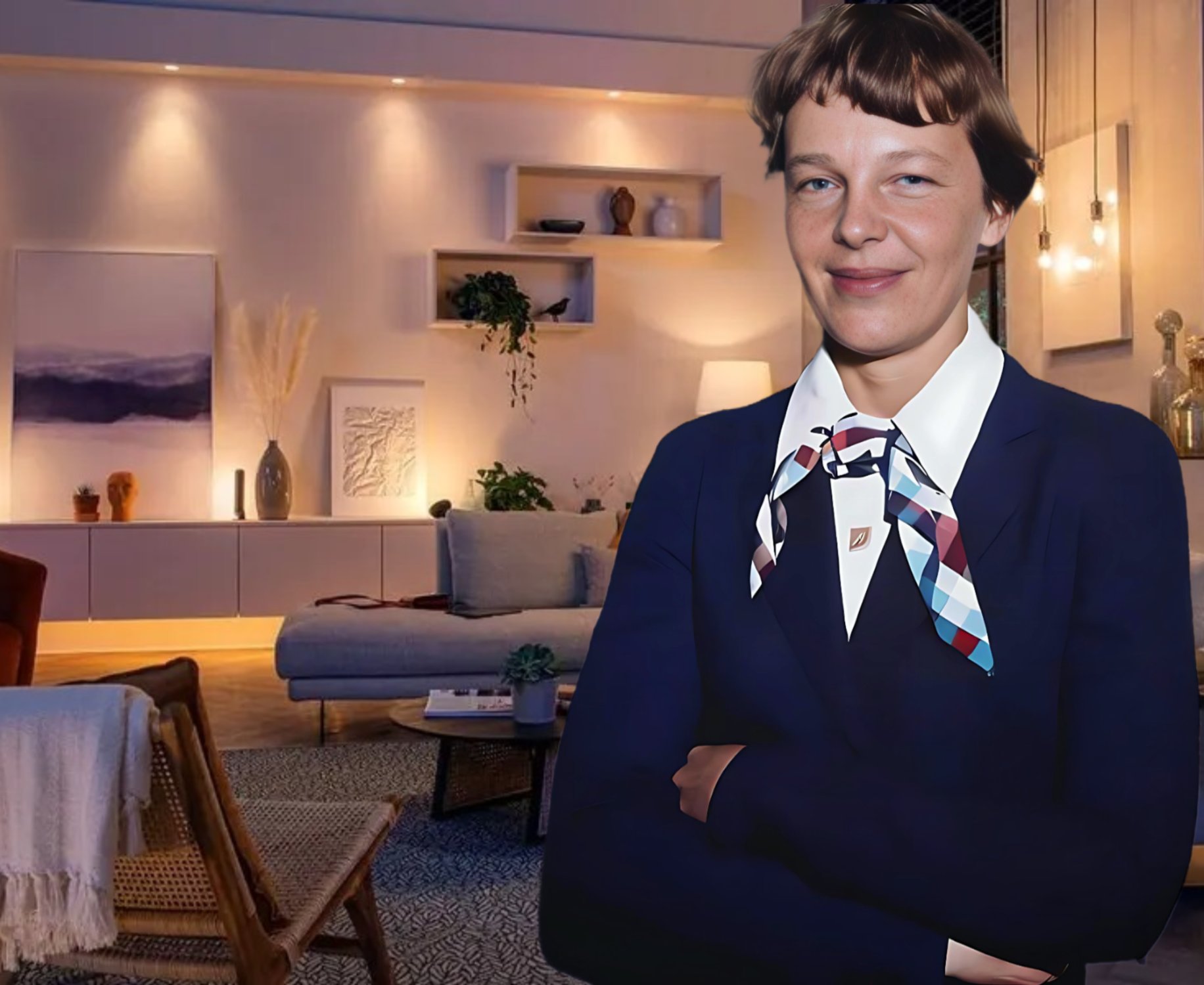 Solve Amelia Earhart. jigsaw puzzle online with 208 pieces