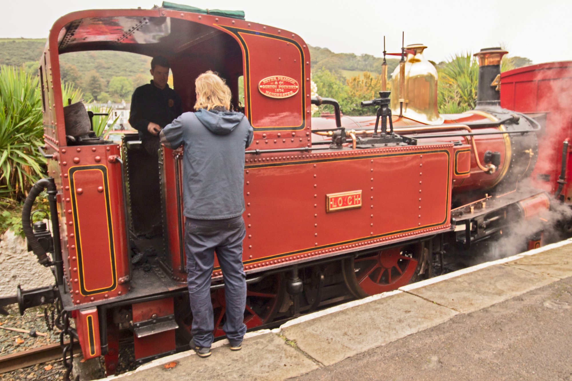Solve Isle of Man 17-10-2021 Steam Railway Douglas Station No.4 Loch ...