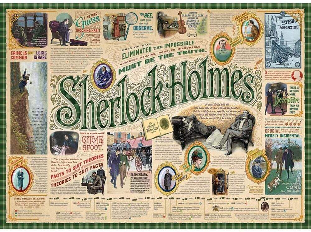 Solve Sherlock Holmes jigsaw puzzle online with 192 pieces
