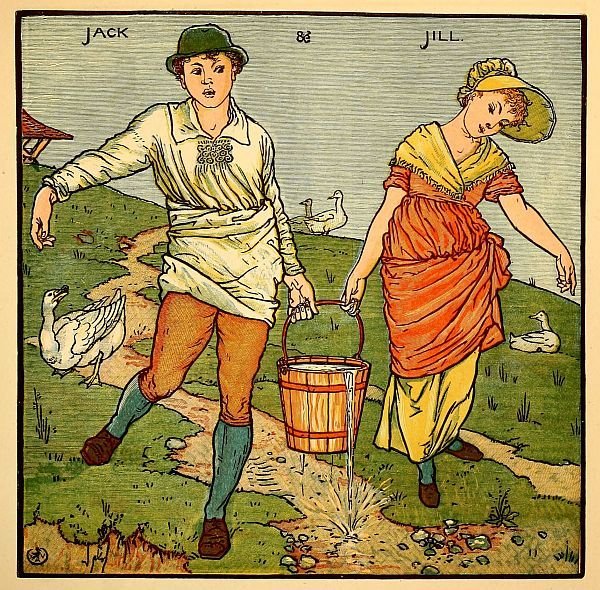 Solve Jack and Jill jigsaw puzzle online with 100 pieces