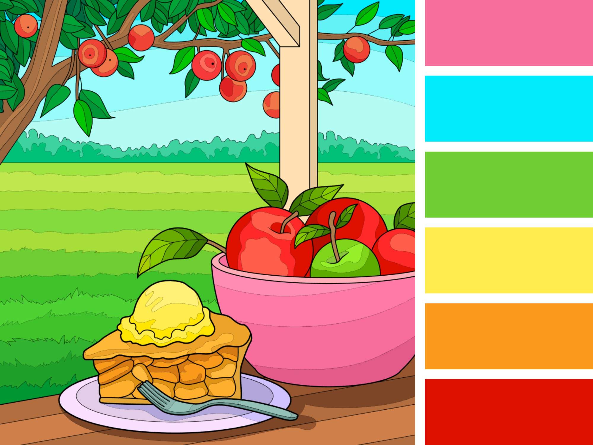 Jigsaw Puzzle | Color Palette 132 | 252 pieces | Jigidi