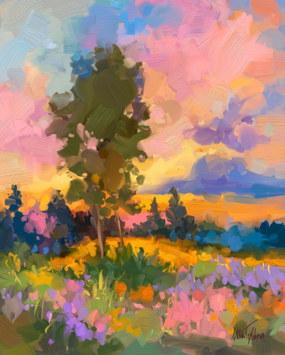 Solve Colorful spring moment jigsaw puzzle online with 99 pieces