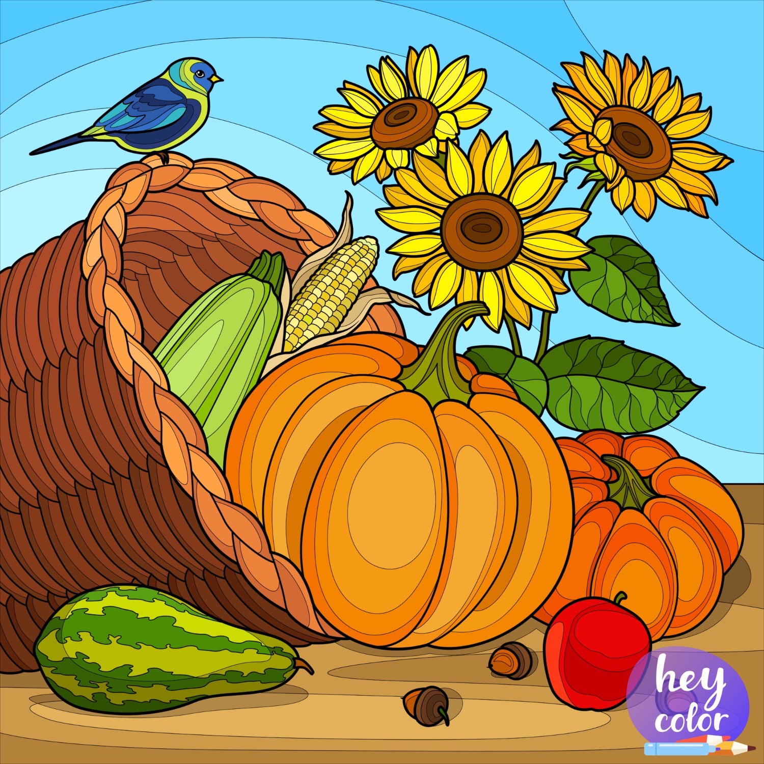 Solve Tweet Tweet Chirp jigsaw puzzle online with 256 pieces