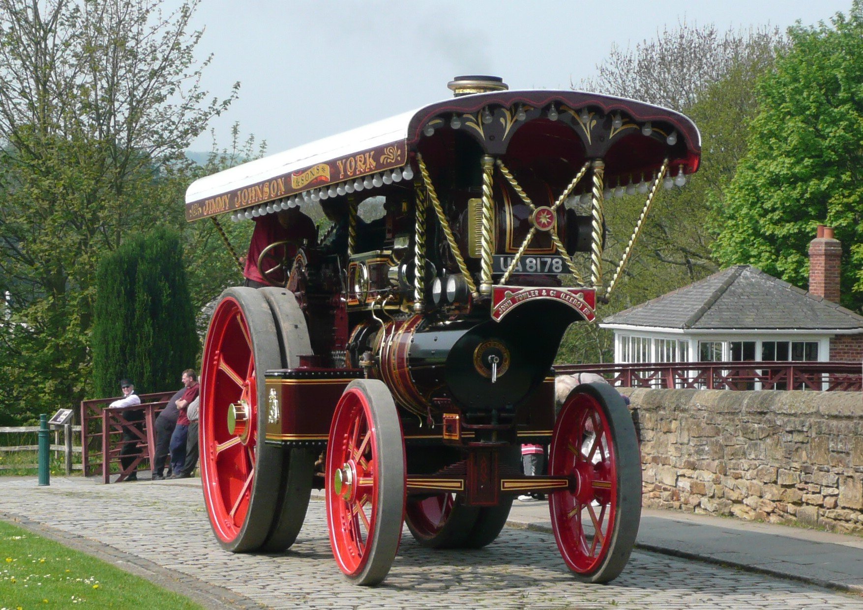 Solve Fowler Showman's Engine No.17585 'The Wanderer' jigsaw puzzle ...