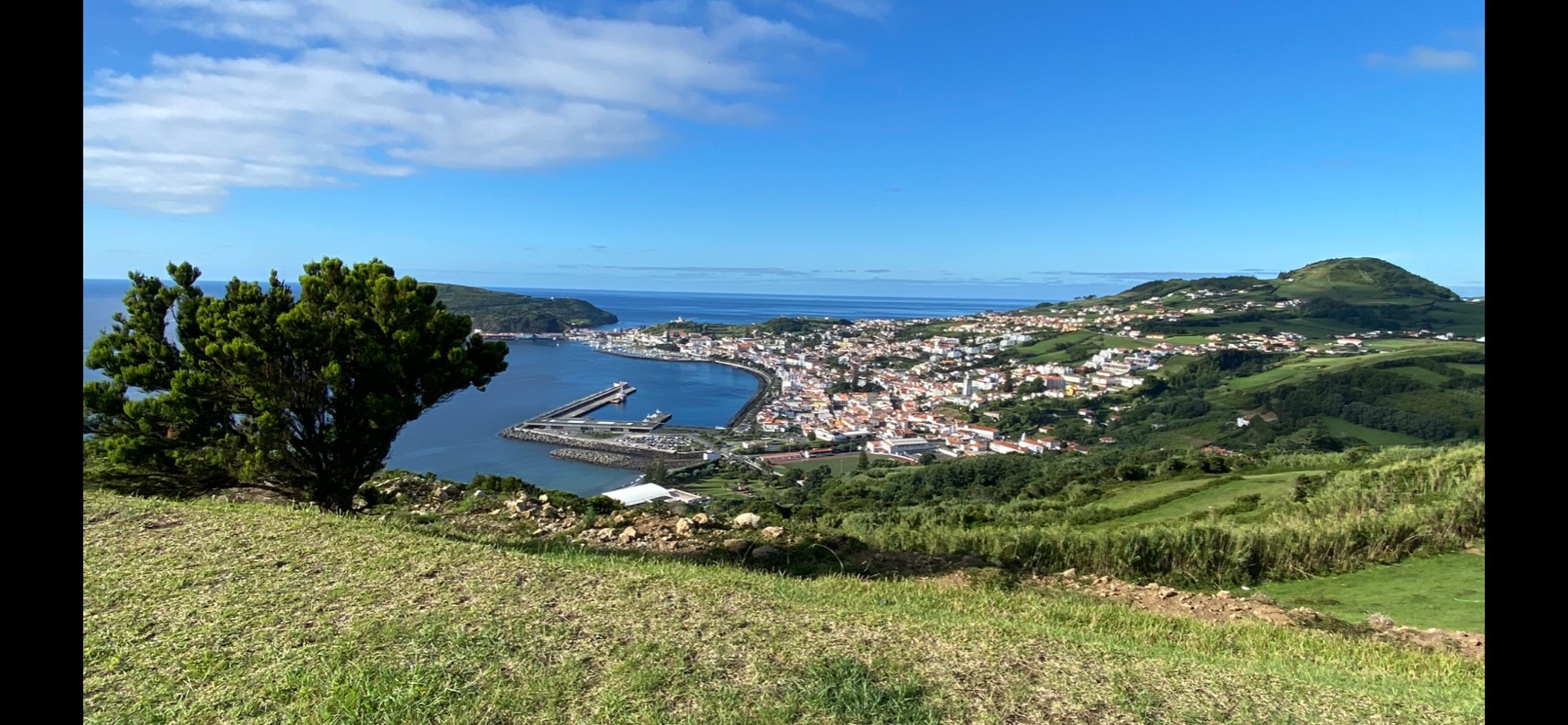 Solve View of Horta, Faial, Azores, Portugal jigsaw puzzle online with ...