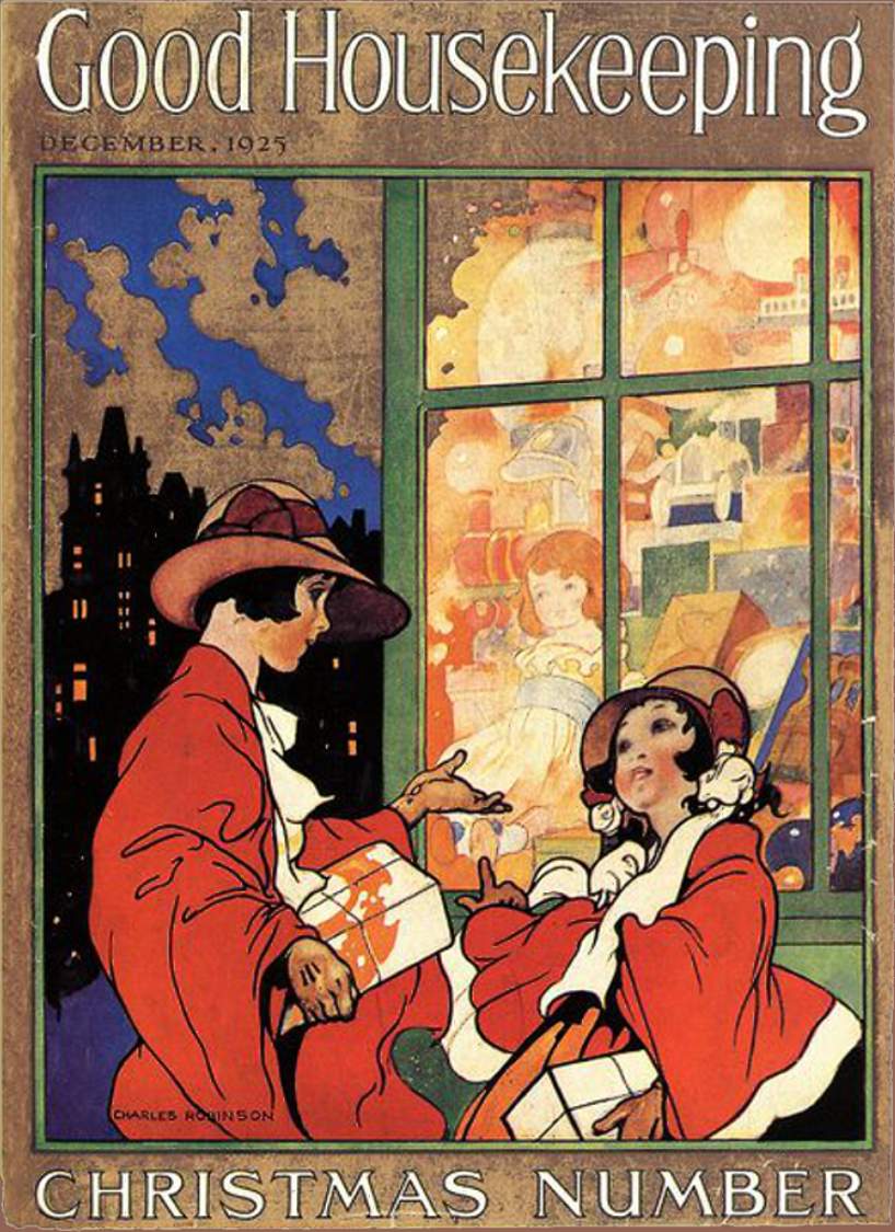 Solve Good Housekeeping, Dec. 1925, cover by Charles Robinson jigsaw ...