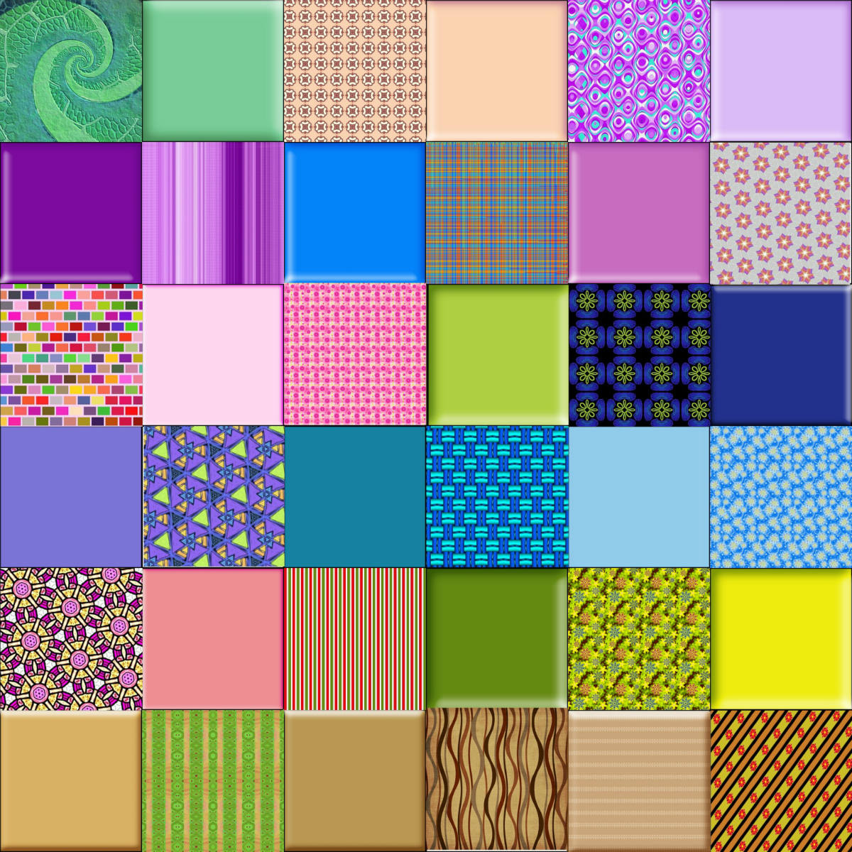 Solve New Patterns jigsaw puzzle online with 256 pieces