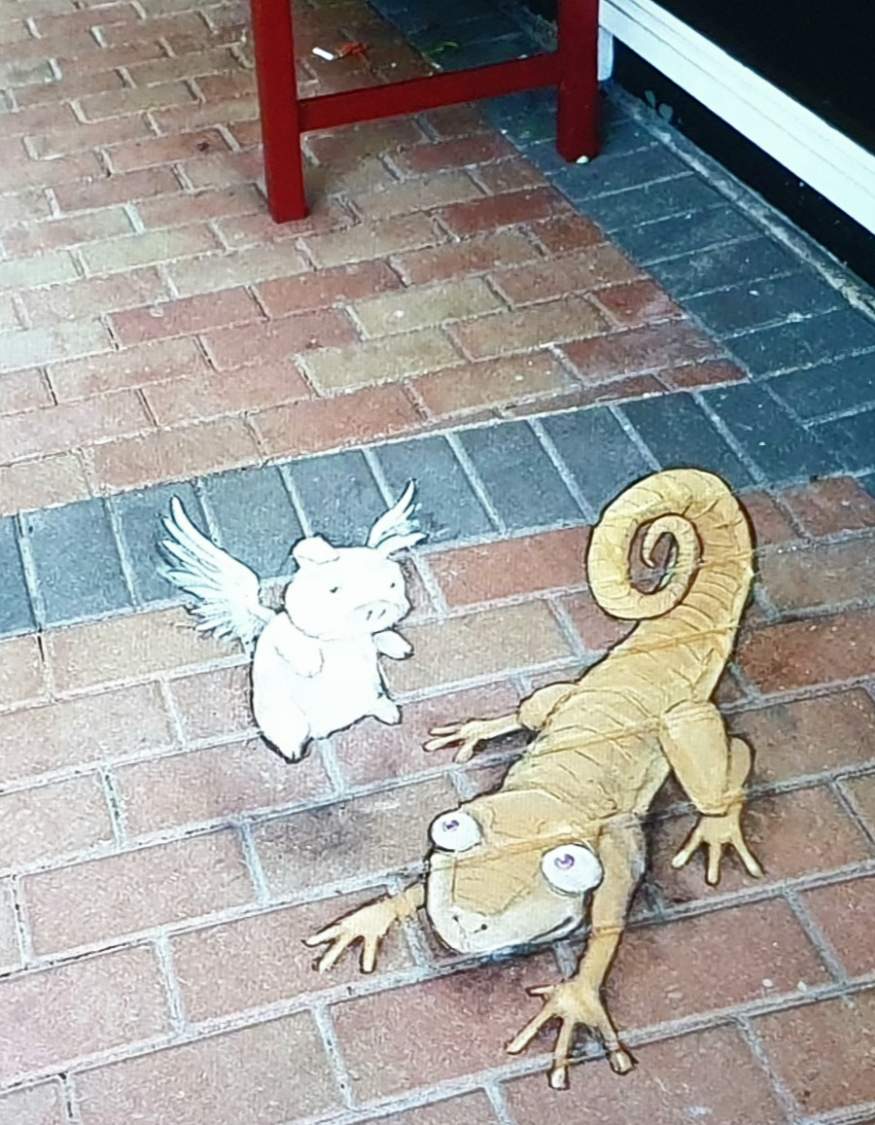 Solve And now the "Lizard Dance": One step forward, two steps right ...