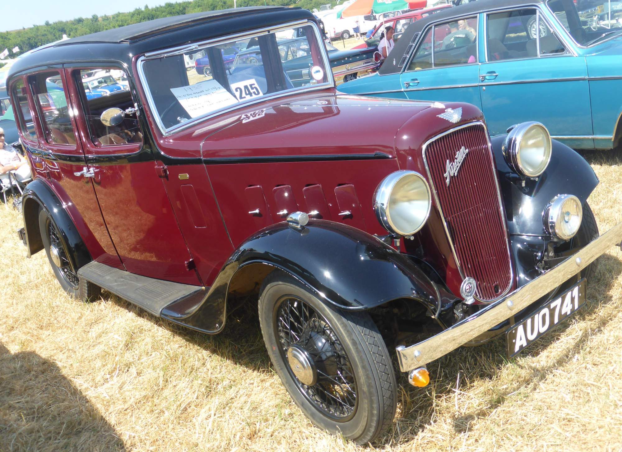 Solve Austin "12/4" Ascot (12 "light") - 1935 jigsaw puzzle online with ...