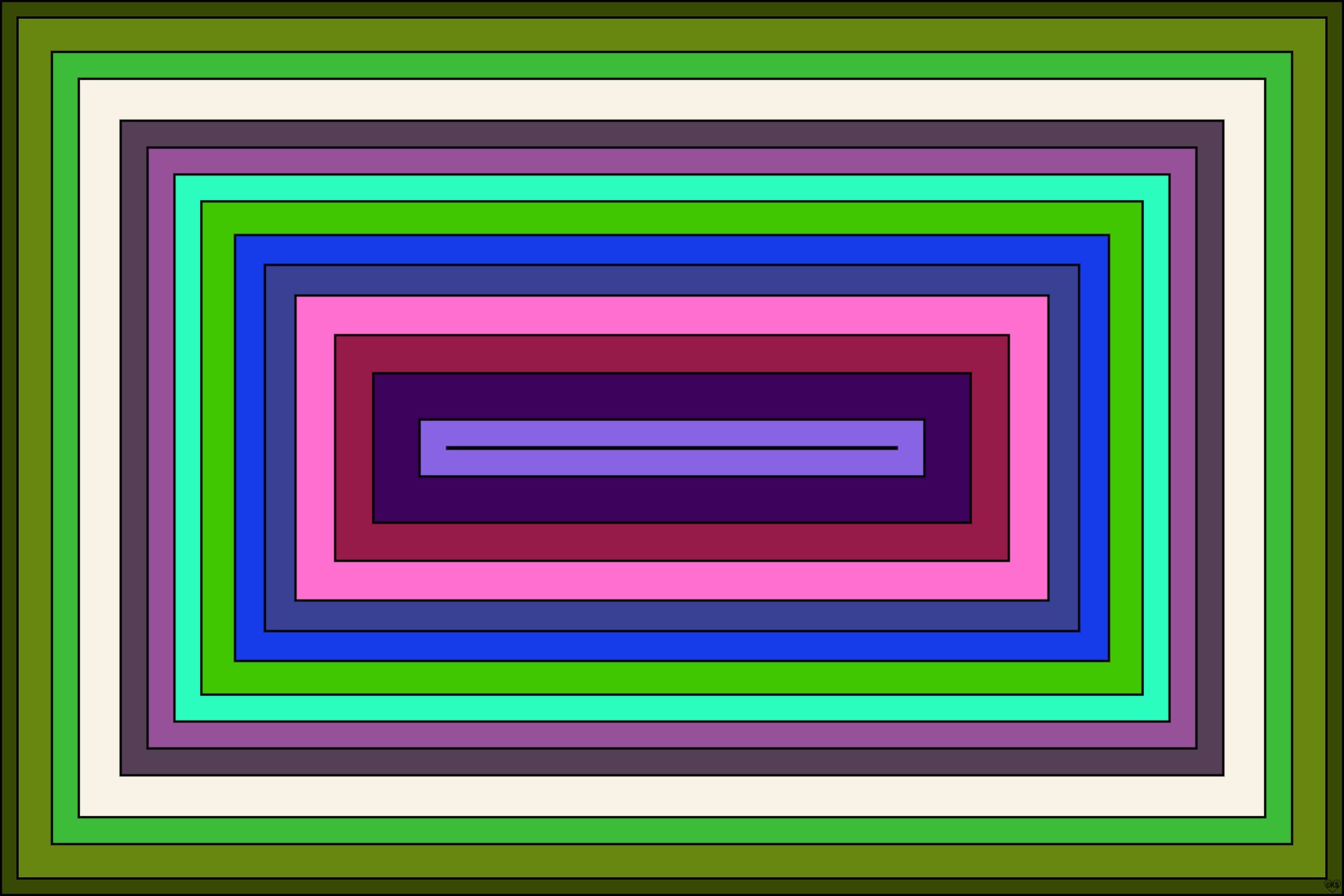 Solve Concentric Rectangles!! ~ H jigsaw puzzle online with 600 pieces