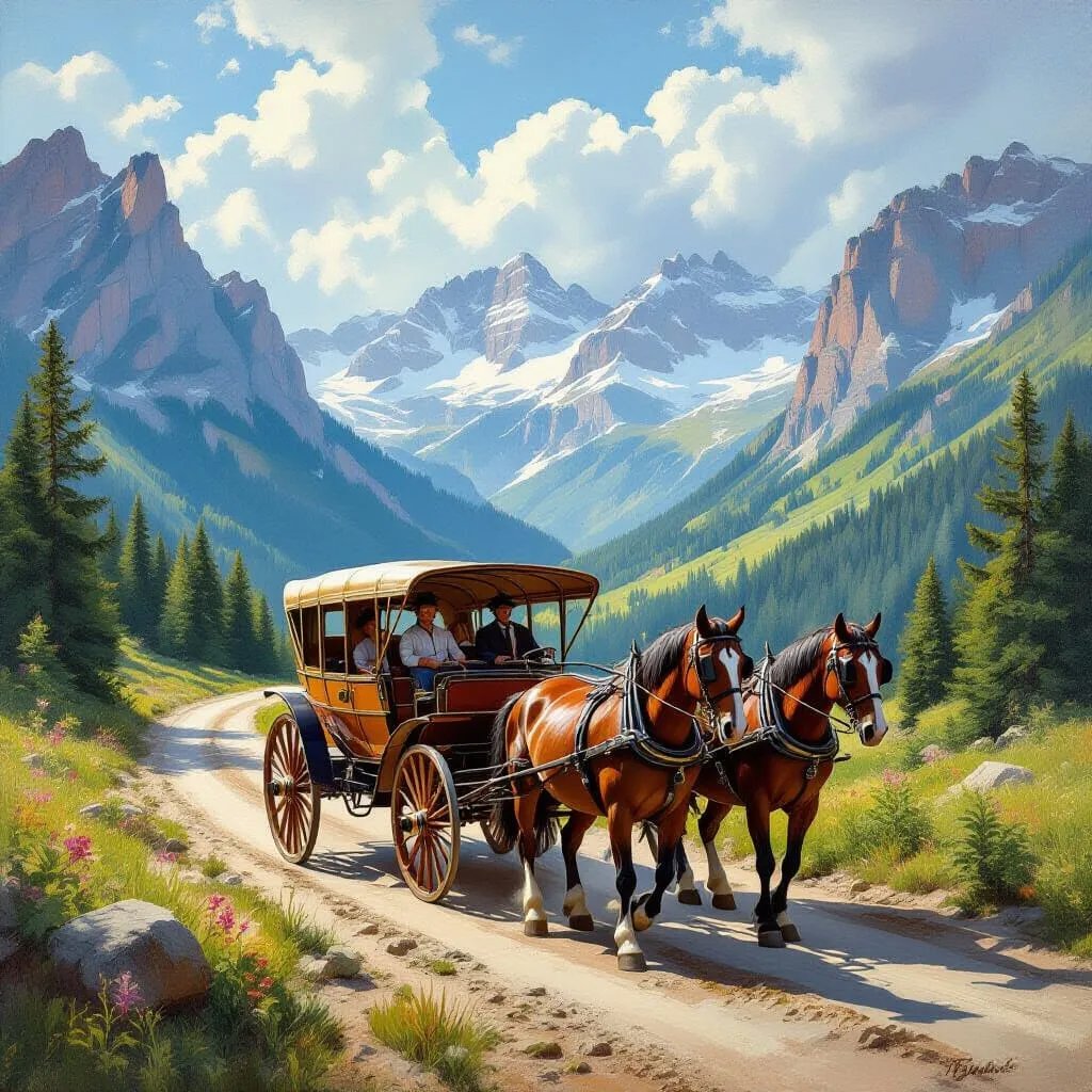 Solve 251123 - Phaeton or Victoria type carriage. (by 𝕄_ai) jigsaw ...