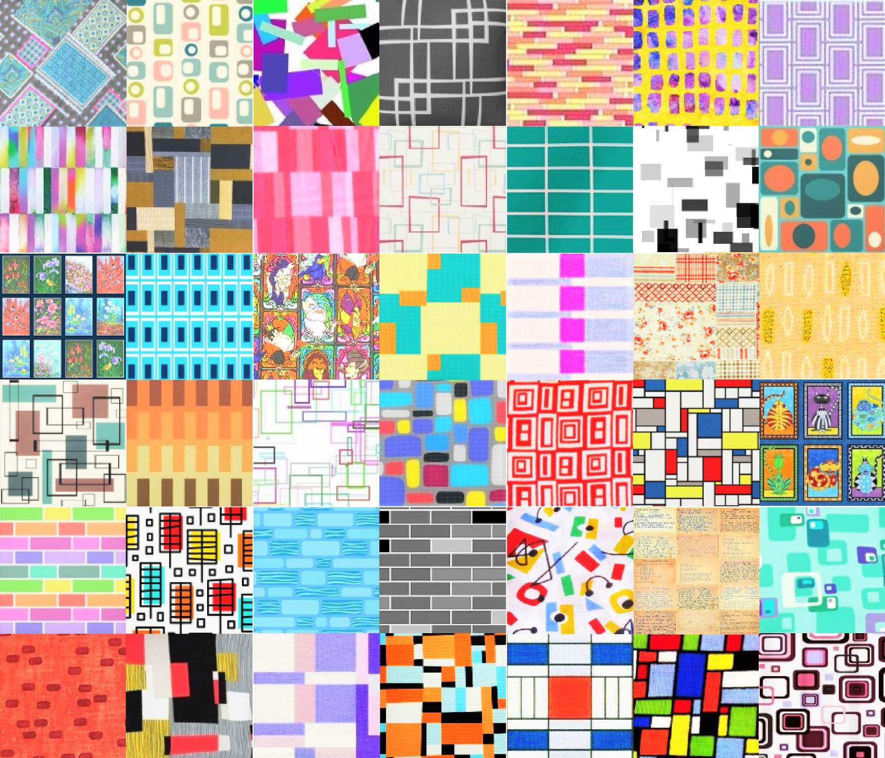 Solve PATCHWORK RECTANGLES 27 jigsaw puzzle online with 378 pieces