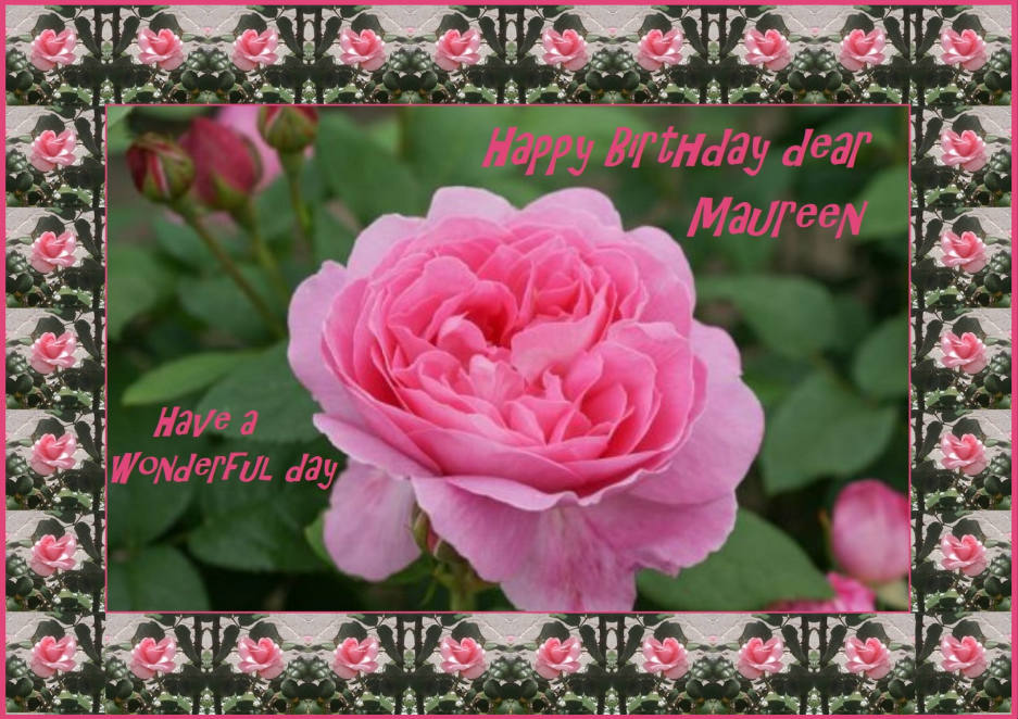 Solve Happy Birthday dear Maureen (Amakrokis2) jigsaw puzzle online ...