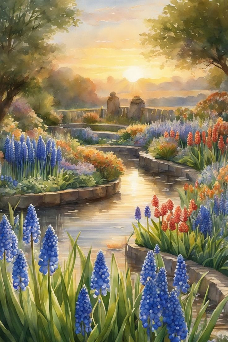 Solve Explosion of spring jigsaw puzzle online with 70 pieces