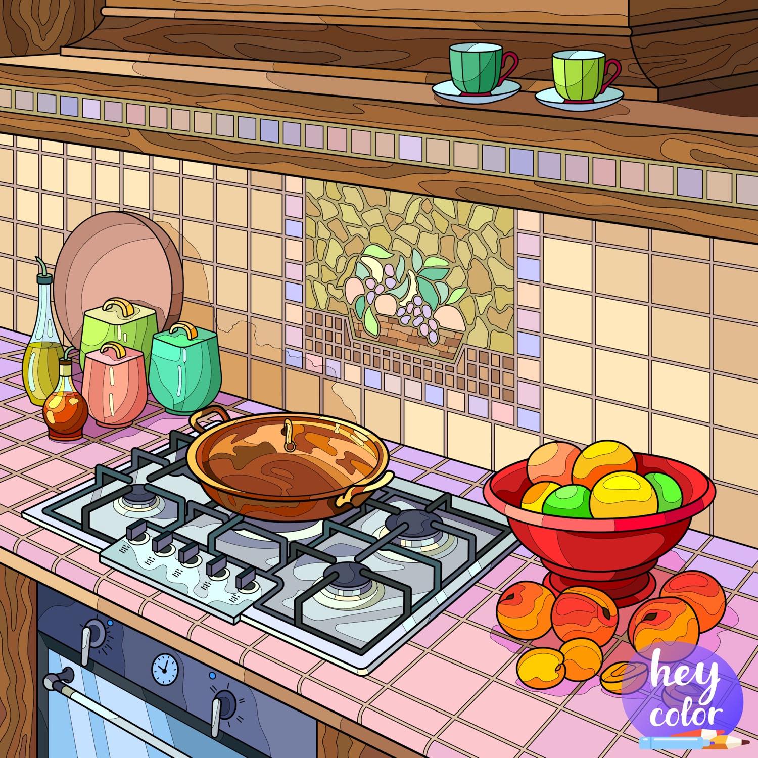 Solve What's Cooking jigsaw puzzle online with 256 pieces