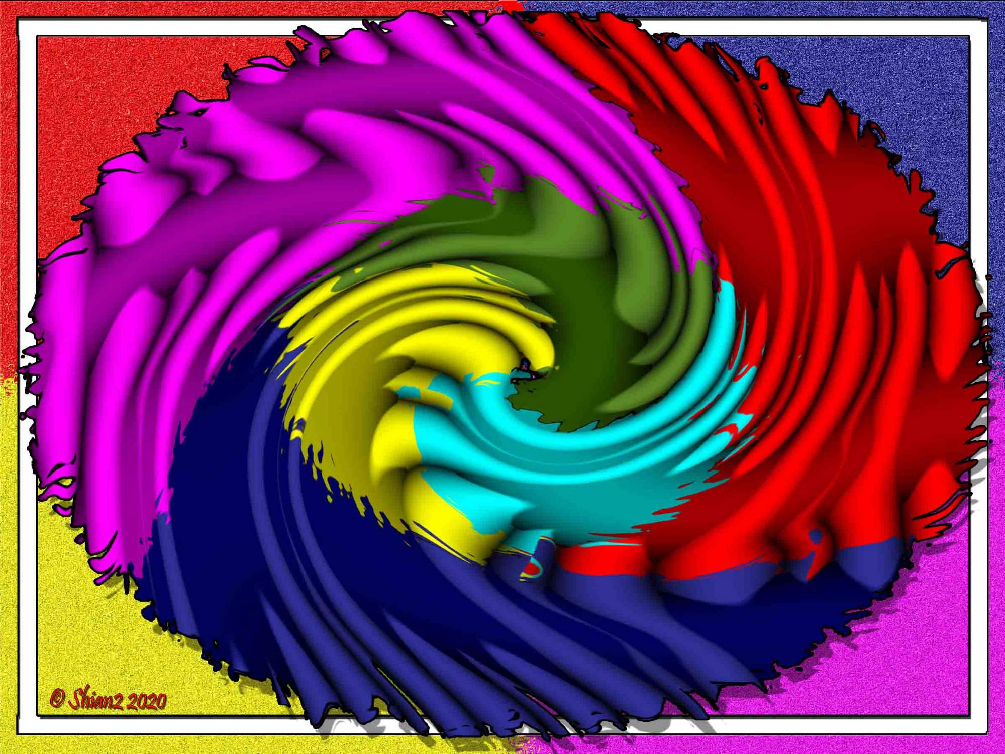 Solve Oval Abstract jigsaw puzzle online with 221 pieces