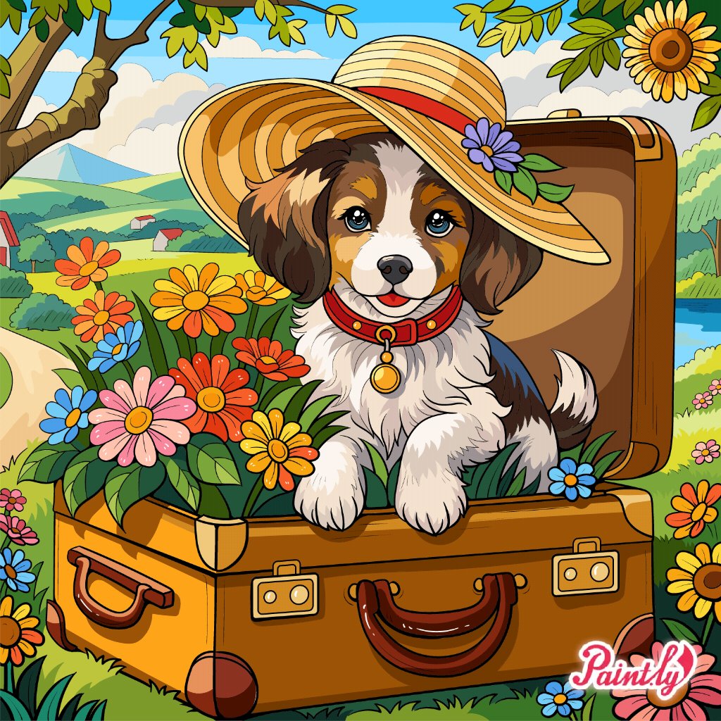 Solve Paint by numbers 995 jigsaw puzzle online with 256 pieces