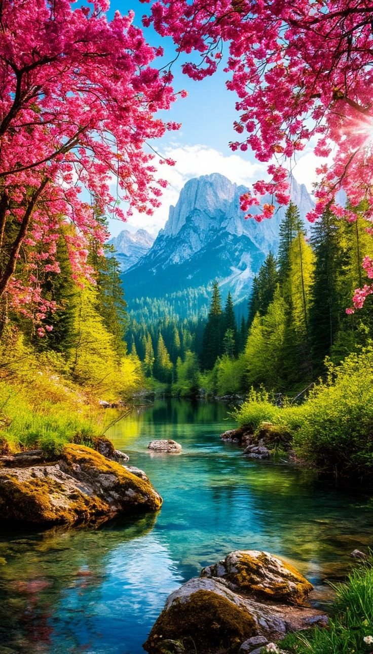 Solve Spring jigsaw puzzle online with 66 pieces