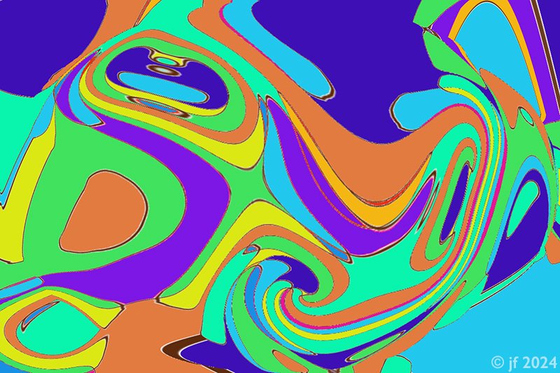 Solve Abstract jigsaw puzzle online with 35 pieces