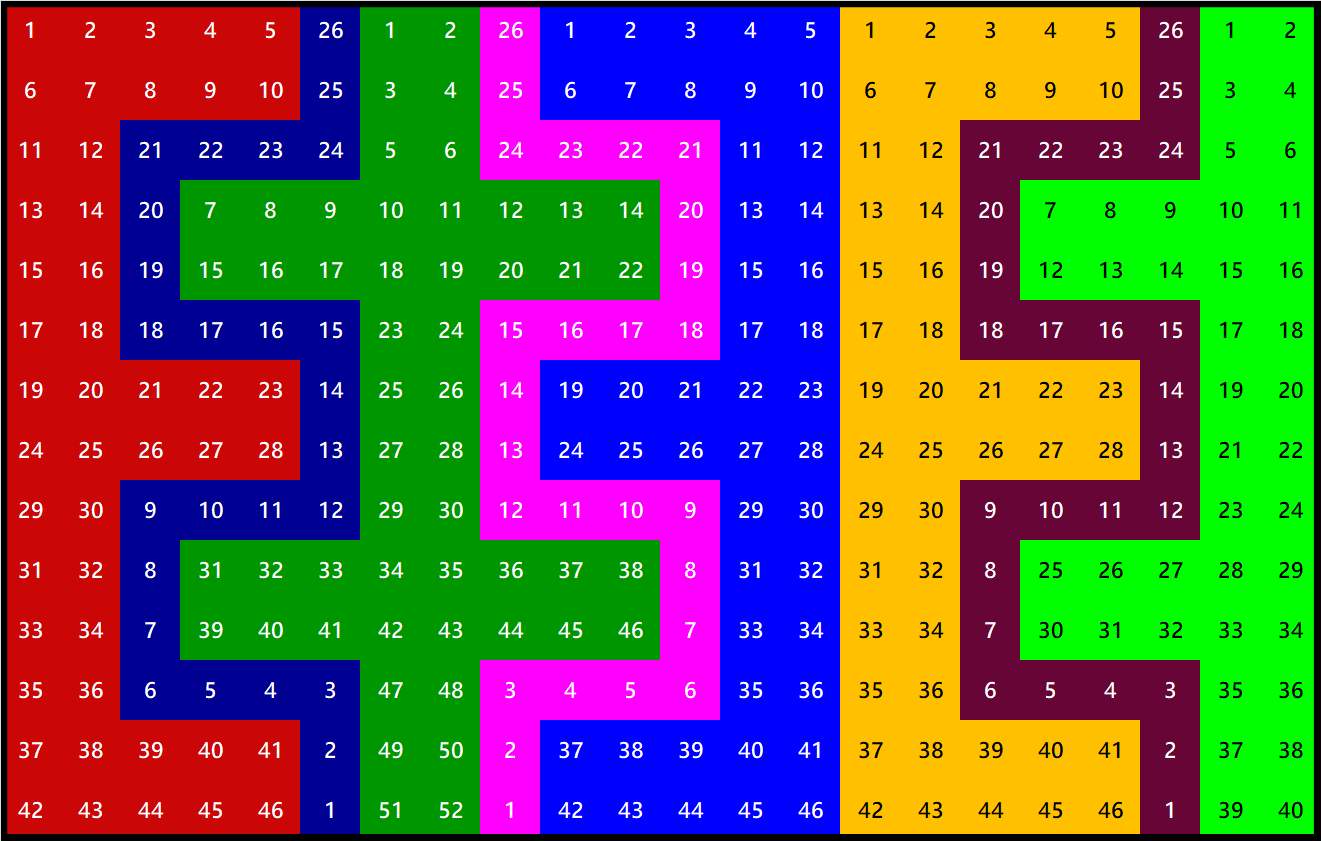 Solve Number 1080 tuck and roll 308 jigsaw puzzle online with 308 pieces