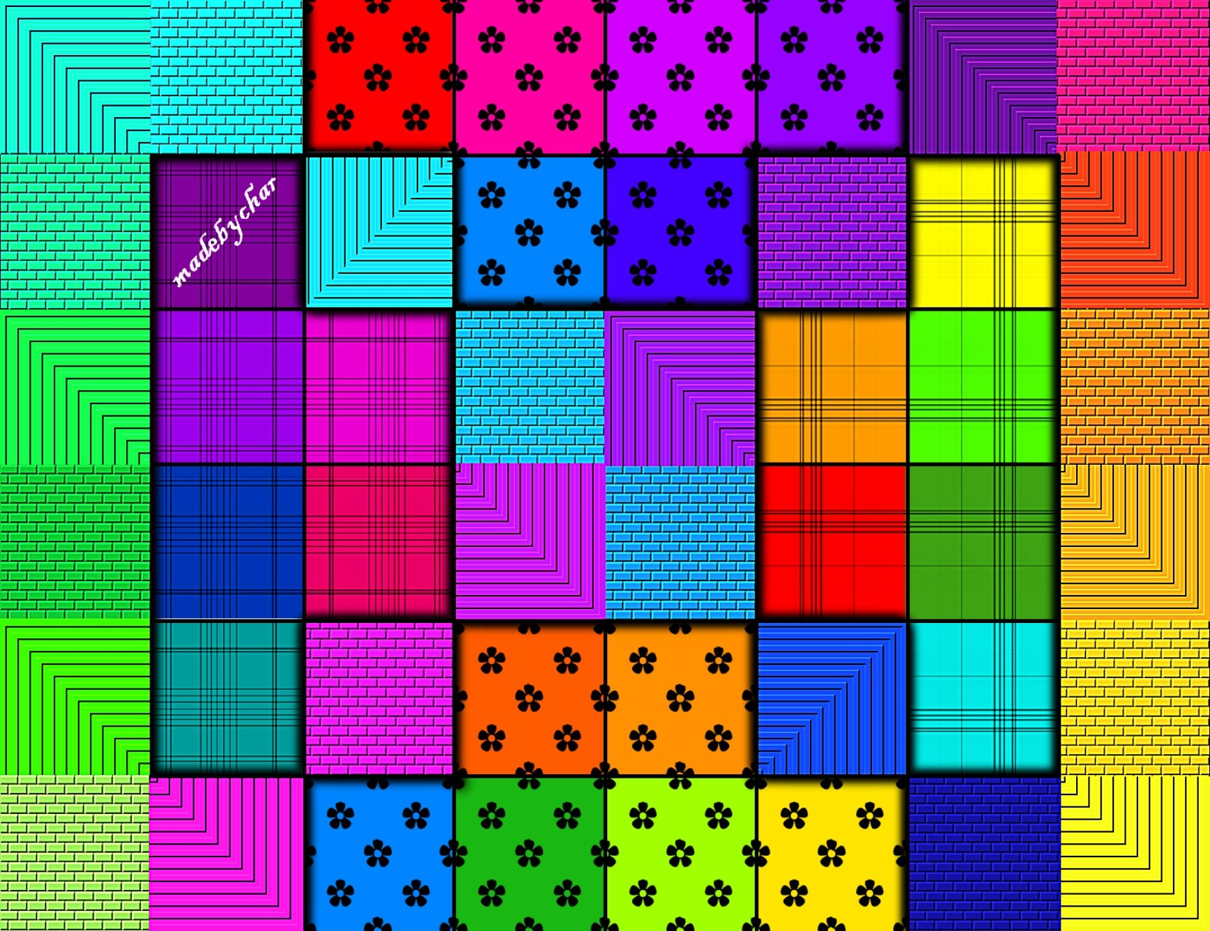 Solve Lotsa Patterns... jigsaw puzzle online with 252 pieces