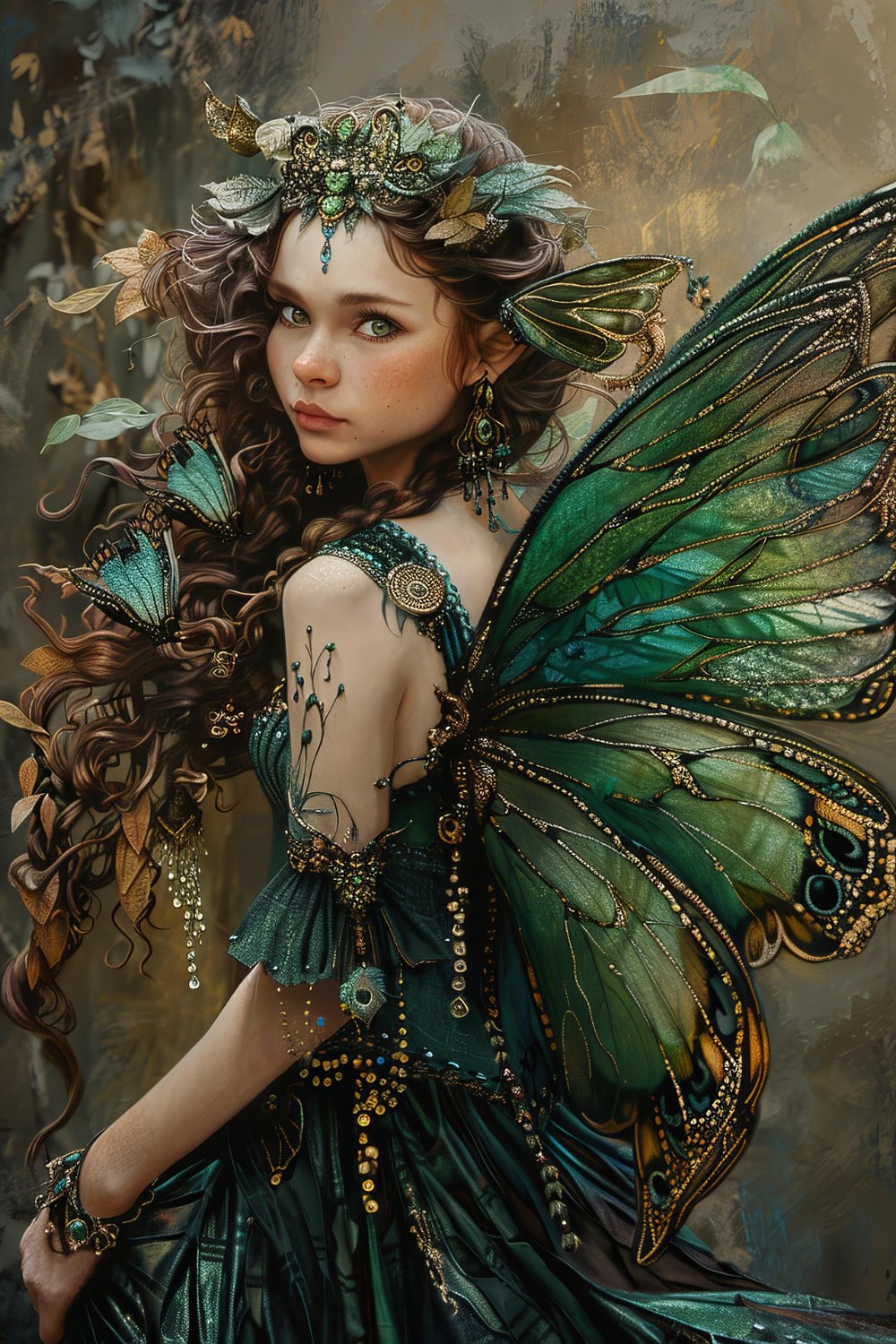 Jigsaw Puzzle | 126 pieces | Herbst Fee / Autumn fairy | Jigidi