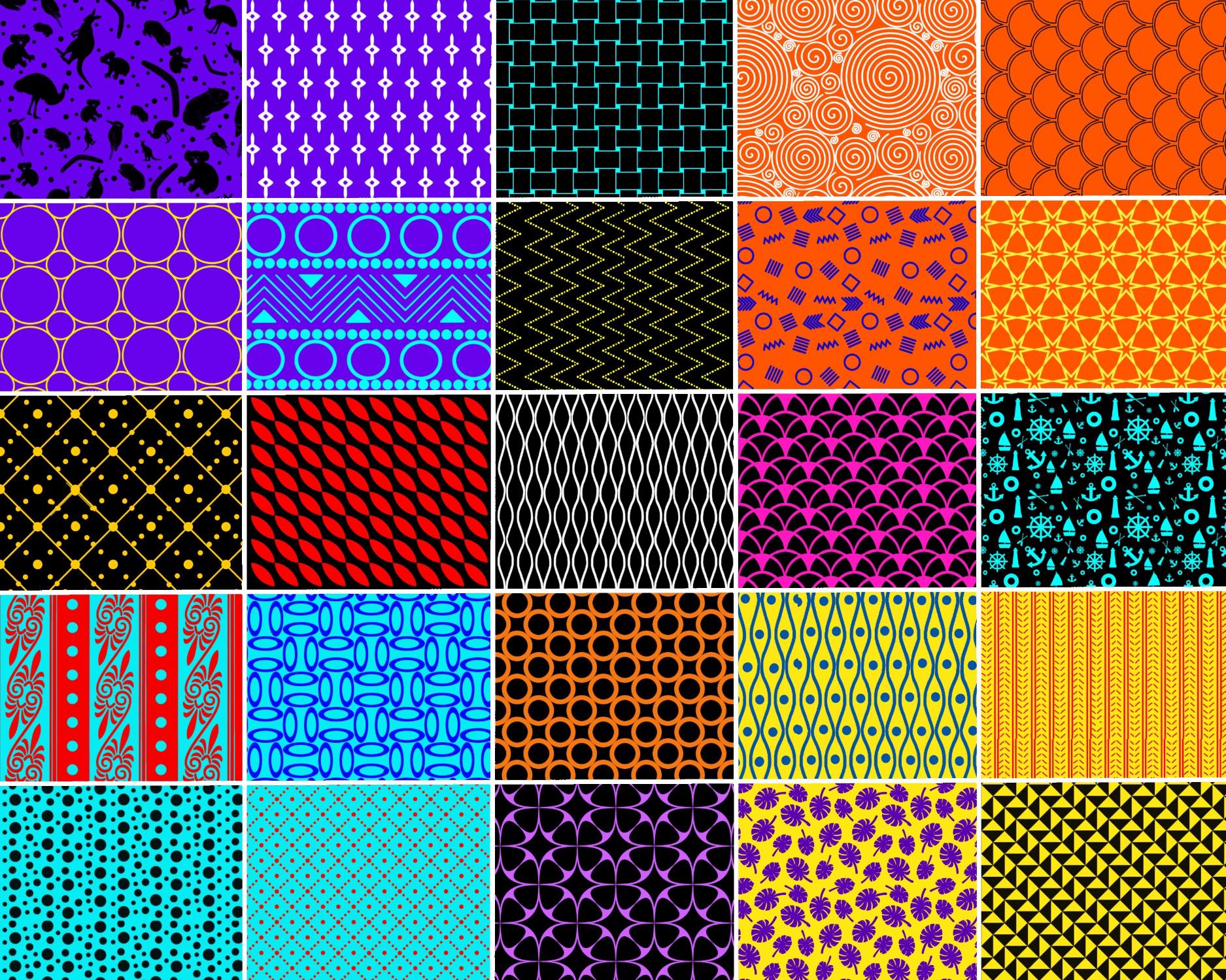 Solve More home grown patterns jigsaw puzzle online with 594 pieces
