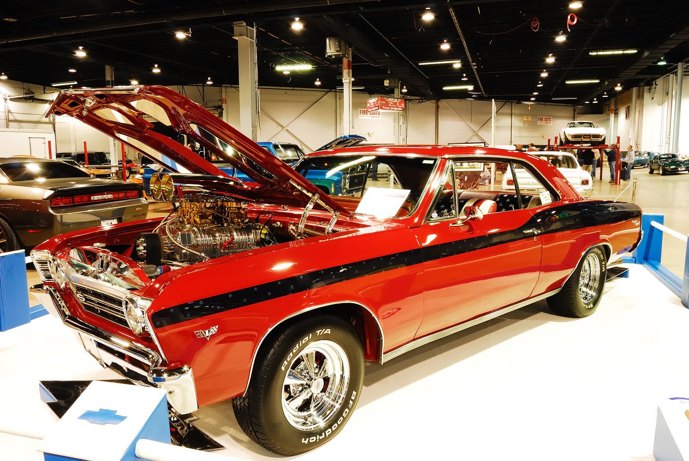Solve Chevelle SS, Supercharged. jigsaw puzzle online with 126 pieces