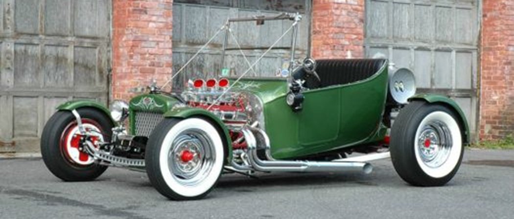 Solve 1923 Ford T bucket cycle fenders kit car jigsaw puzzle online ...