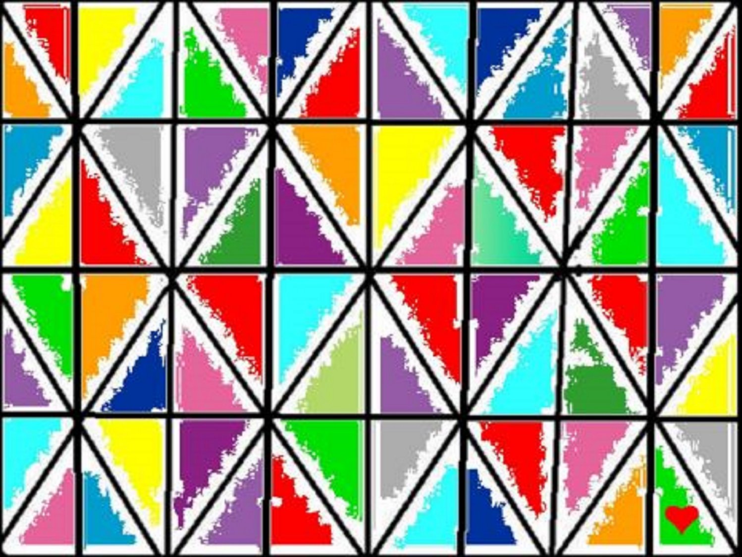 Solve Triangles - Petite jigsaw puzzle online with 12 pieces