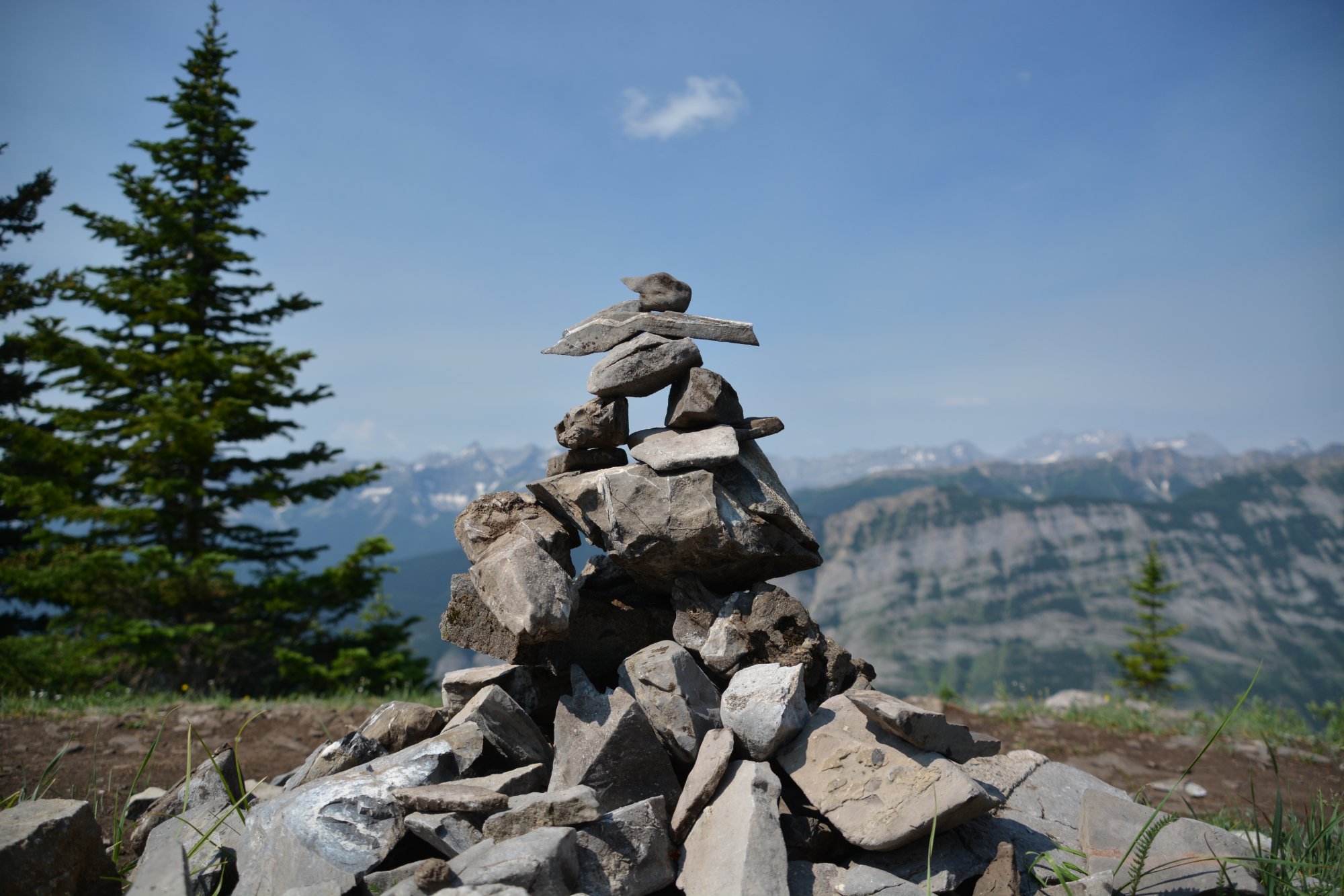 Solve Inuksuk, King Creek Ridge, Kananaskis jigsaw puzzle online with ...