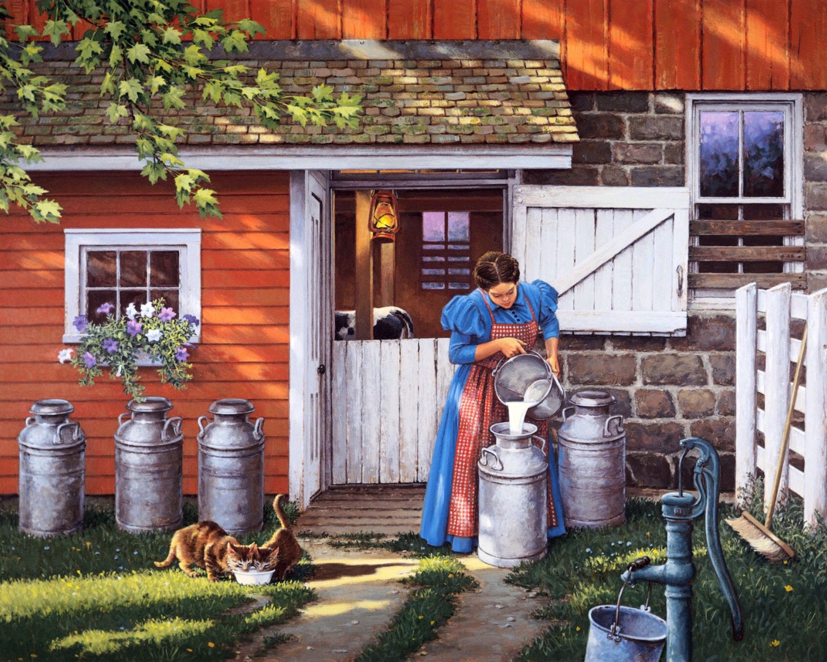 Solve Early Light jigsaw puzzle online with 238 pieces