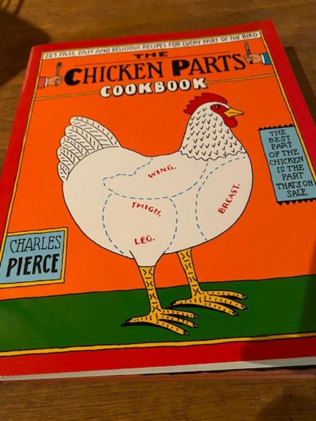 Solve The chicken oarts cookbook jigsaw puzzle online with 20 pieces