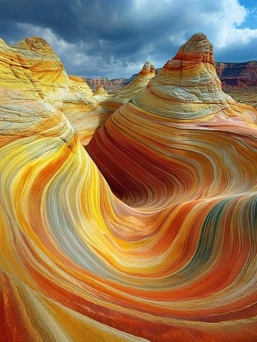 Solve The Vermilion Cliffs, Arizona jigsaw puzzle online with 99 pieces