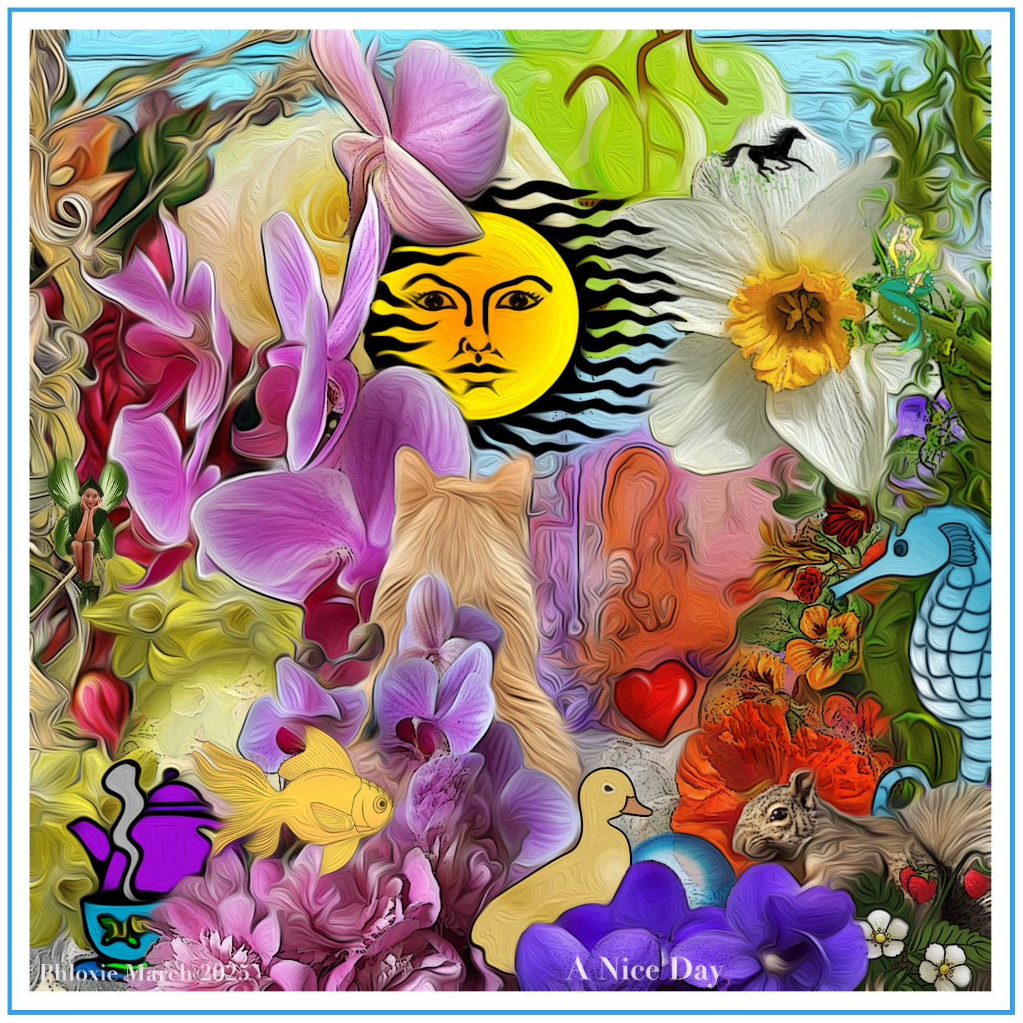 Solve A Nice Day jigsaw puzzle online with 100 pieces
