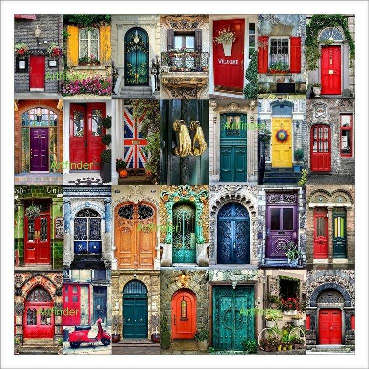Solve DOORS OF BRITAIN jigsaw puzzle online with 64 pieces