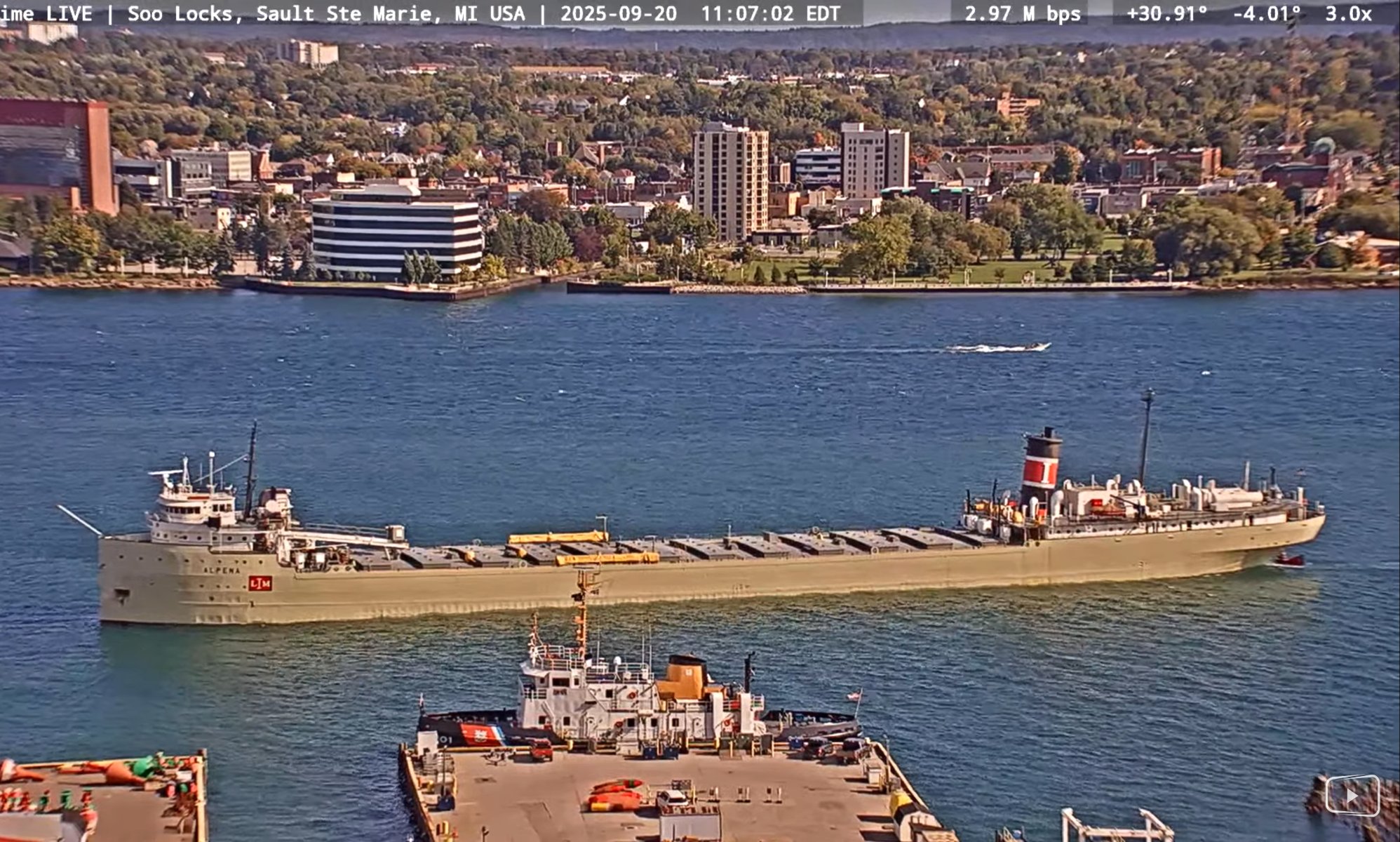 Solve SS Alpena and USCGC Katmai Bay... Soo Locks 2-fer jigsaw puzzle ...