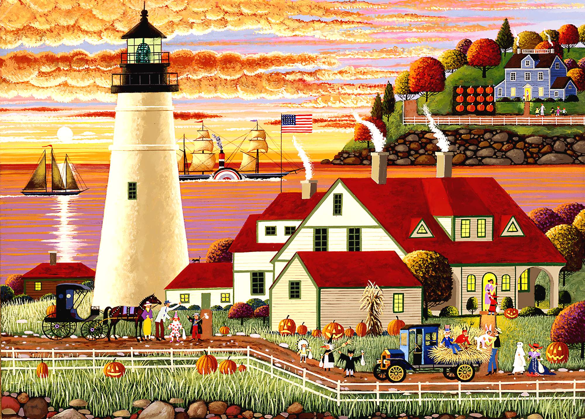 Solve October Light jigsaw puzzle online with 352 pieces