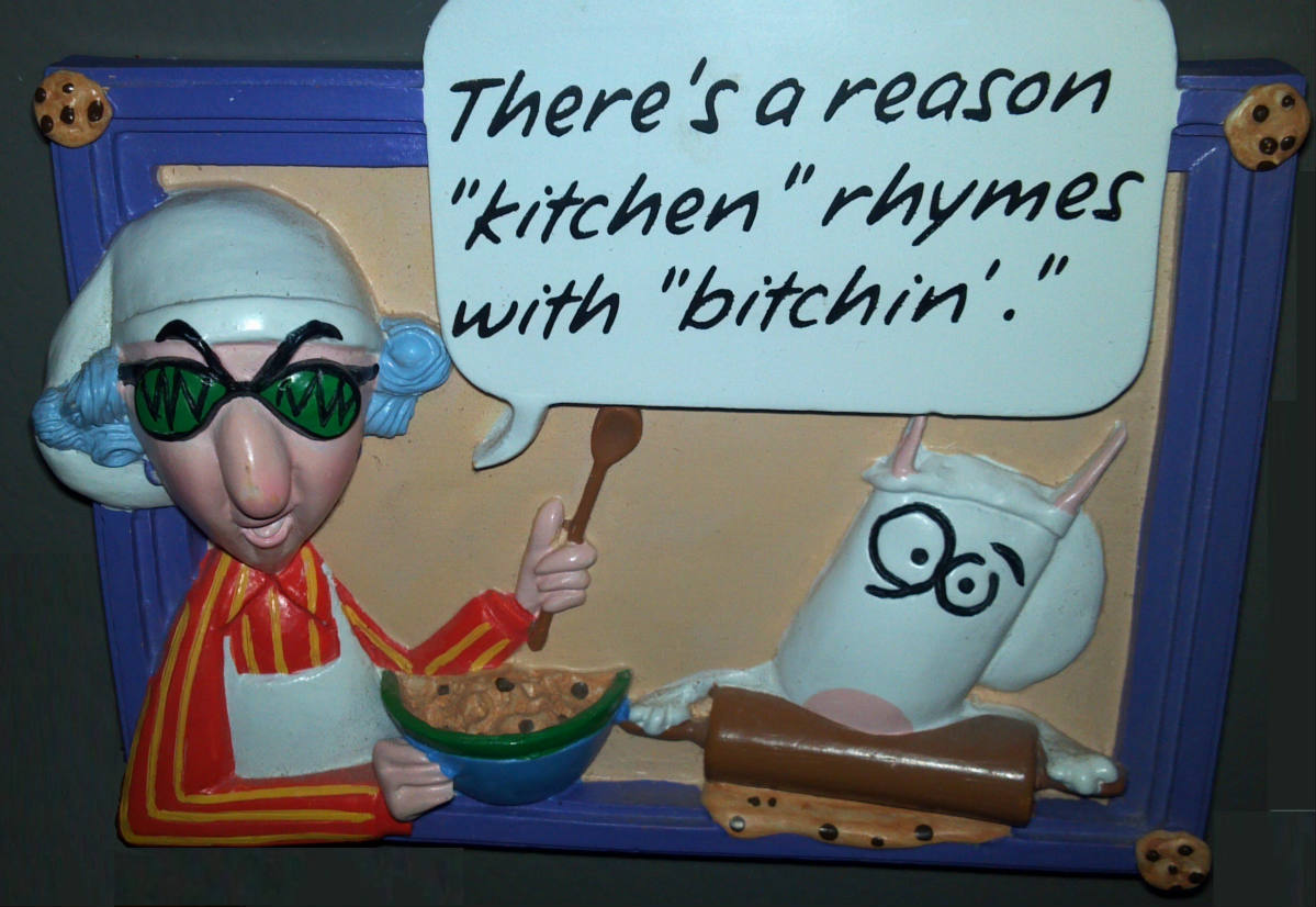 Solve Maxine - Kitchen jigsaw puzzle online with 96 pieces