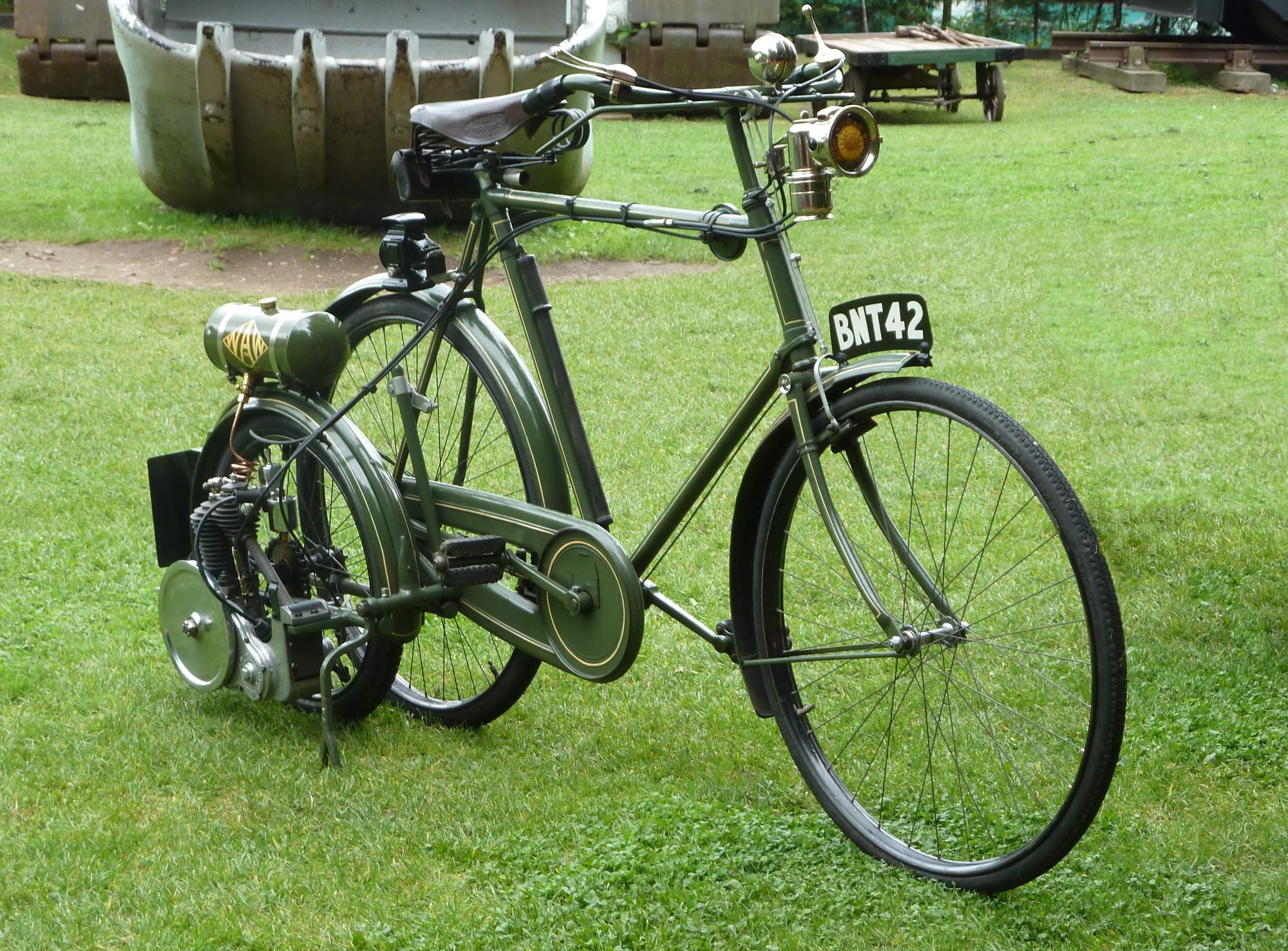 Solve 1914 Auto-Wheel Motorised Bicycle jigsaw puzzle online with 300 ...
