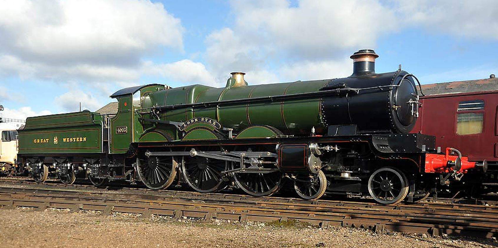 Solve GWR 4000 Class 4-6-0 4003 Lode Star. jigsaw puzzle online with ...