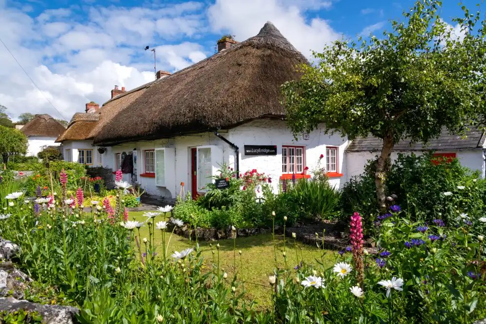 Solve Thatched Cottage, Adare, County Limerick, Ireland jigsaw puzzle ...